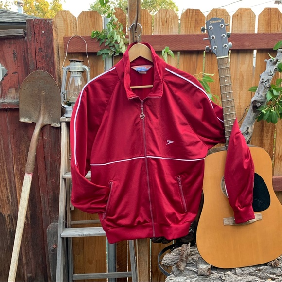 Vintage | Jackets & Coats | Vintage Speedo Track Jacket | Poshmark